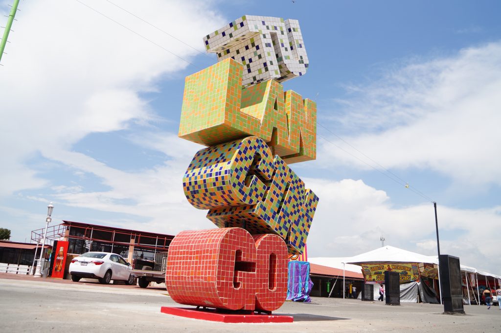Letras Monumentales Para El Municipio De Tulancingo Area Extrema